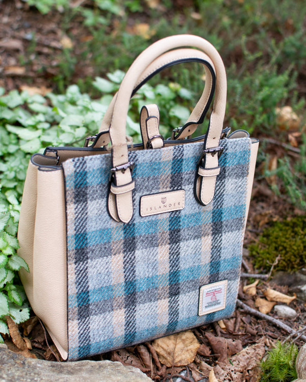 The Medium Callie Tote - Islander Tartan - Hillhead House