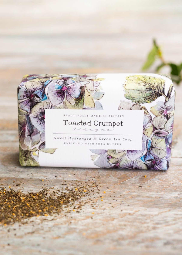 Sweet Hydrangea & Green Tea Soap - Hillhead House