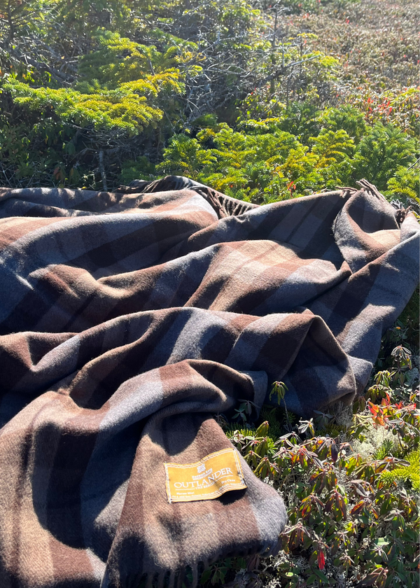 Outlander Highland Tartan Blanket - Hillhead House